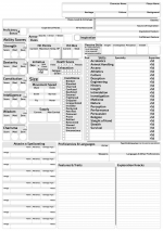 Level Up (A5E) - Minimalist character sheet mockup | Page 4 | EN World ...