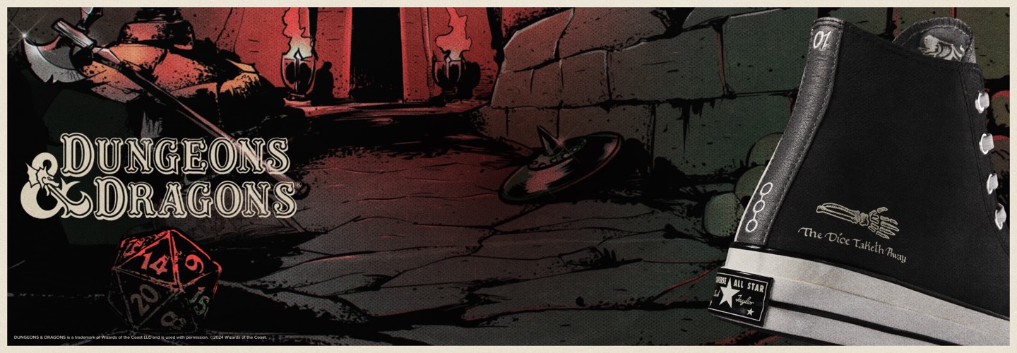 D&D General - Converse Releasing Limited Edition Dungeons & Dragons ...