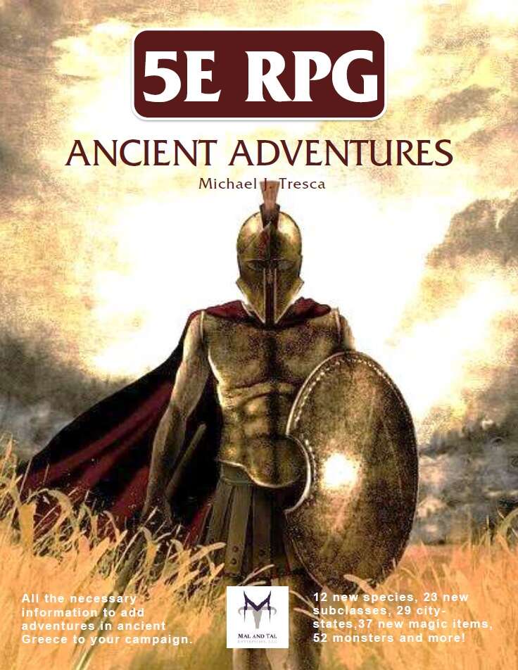 D&D 5E (2014) - Ancient Adventures is Another Option for D&D Ancient ...