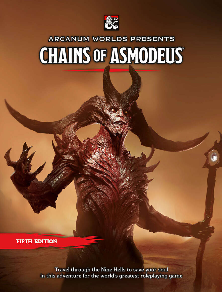 D&D 5E (2014) - Chains of Asmodeus: Official 286-Page Nine Hells Book ...