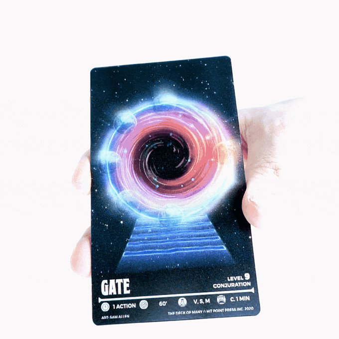 D&D 5E (2014) - These Animated Spell Cards Look Like Something From The ...