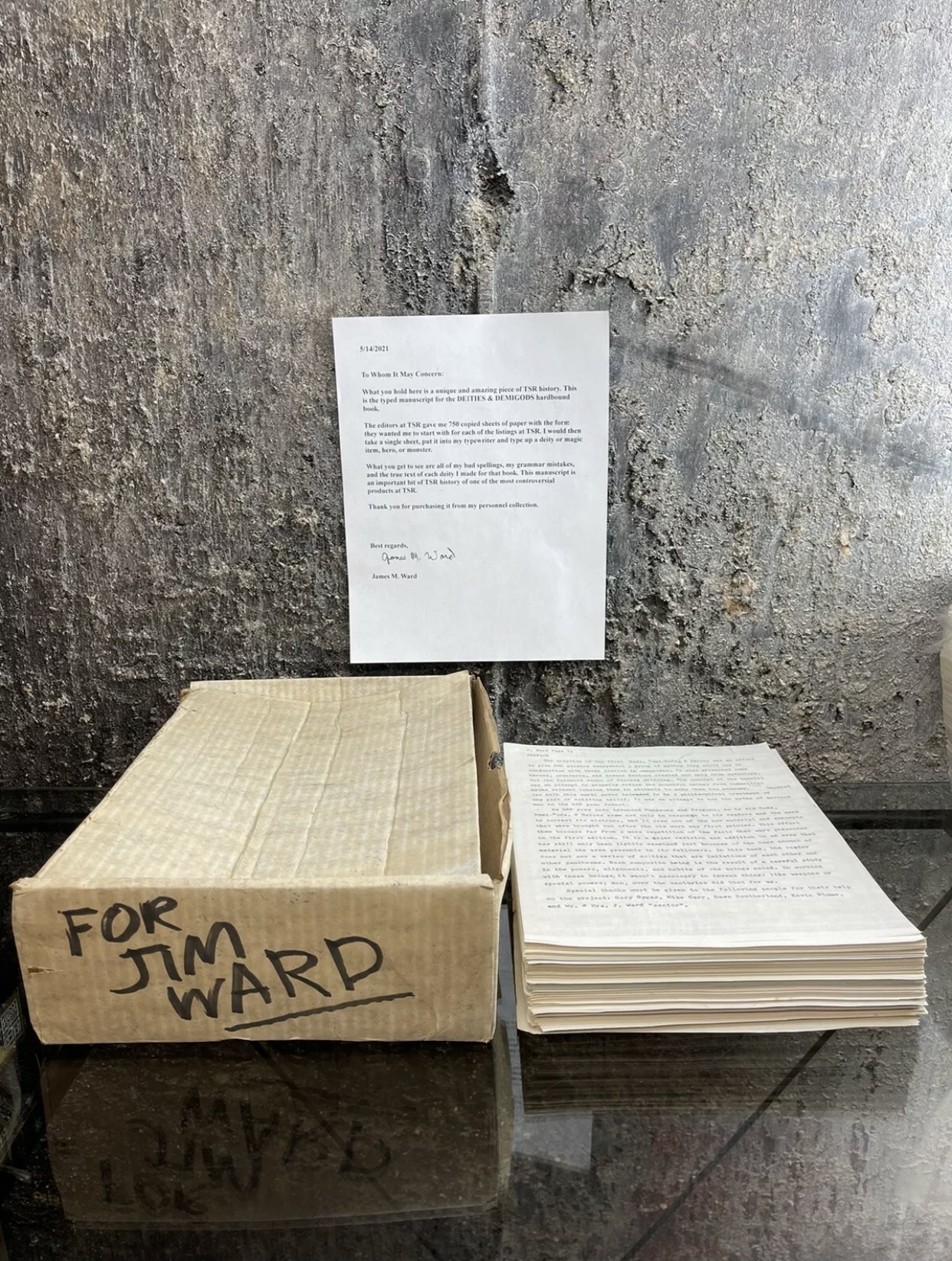 AD&D 1E - Deities and Demigods AD&D 1e manuscript on auction [UPDATED ...