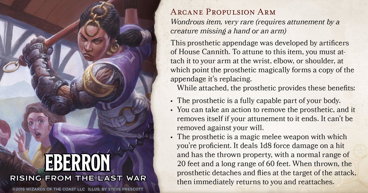 D&D 5E (2014) - Go Go Gadget Arm! Eberron Preview | EN World D&D ...