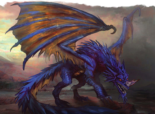 Level Up (A5E) - Monstrous Menagerie Preview: Blue Dragon | EN World D ...