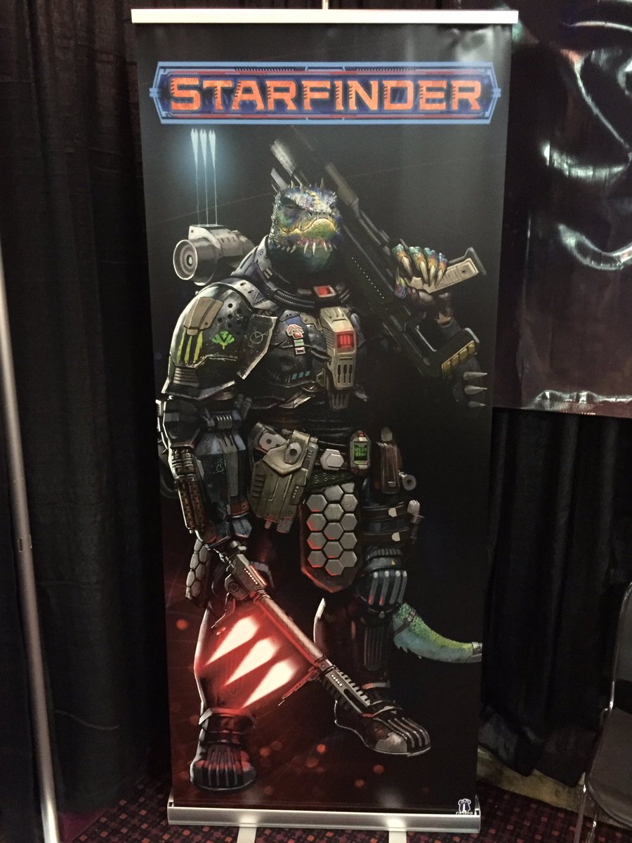 Starfinder - Check out These STARFINDER Standees From GAMA | EN World D ...