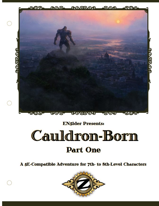 ZEITGEIST #5 (Part 1) - Cauldron Born | EN World D&D & Tabletop RPG ...