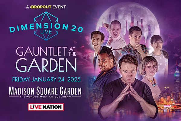 D&D General - D&D Live Play Dimension 20 At Madison Square Garden | EN ...