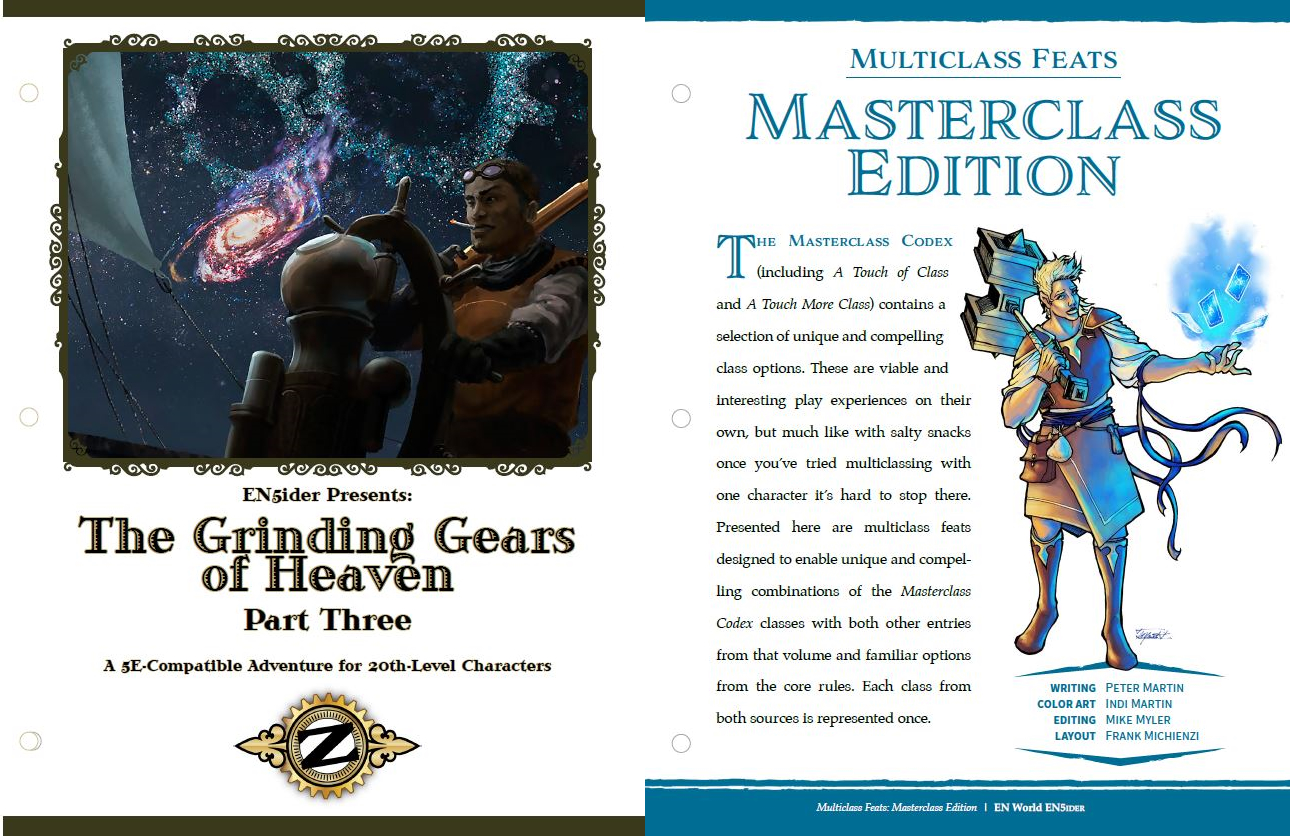 D&D 5E (2014) - EN5ider #363 - Multiclass Feats: Masterclass Edition ...