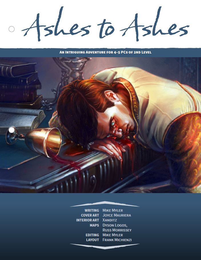 D&D 5E (2014) - EN5ider #474 - Adventure: Ashes to Ashes | EN World D&D ...