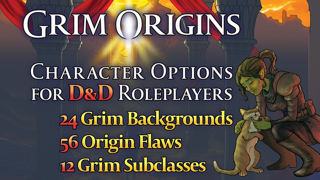 RPG CROWDFUNDING NEWS – Grim Origins, The Kingdom of Lothen, and more ...