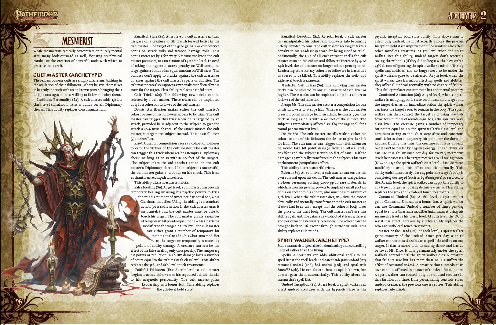 Exclusive OCCULT ADVENTURES Preview for PATHFINDER! | Page 2 | EN World ...