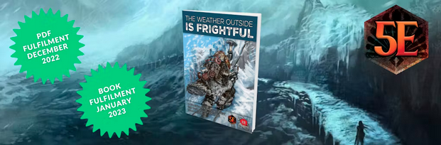 D&D 5E (2014) - The Weather Outside is Frightful: Chilly D&D Resources ...