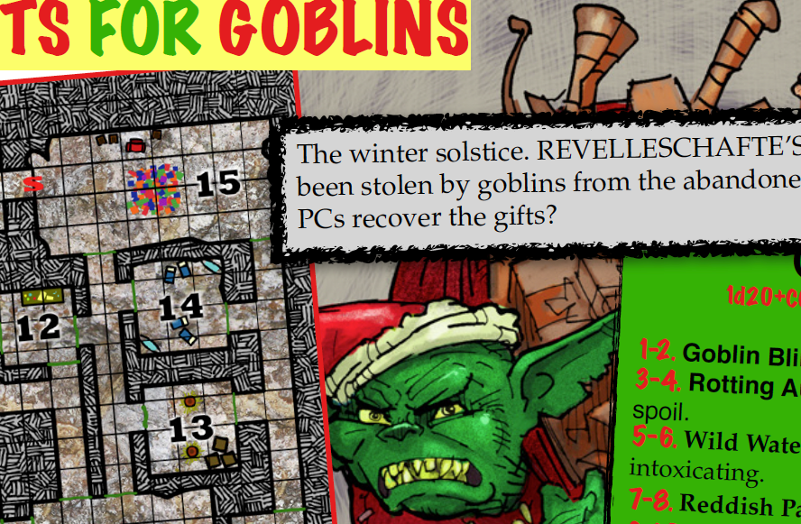 Presents For Goblins: A Festive One Page Adventure | EN World D&D ...