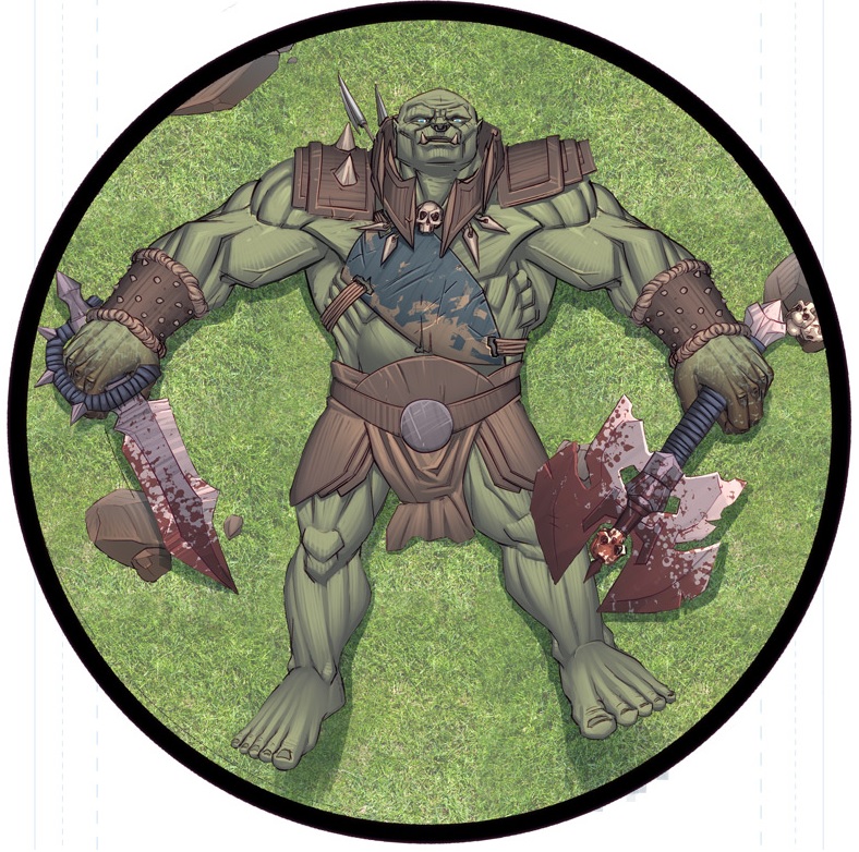 NEW RPG Game Accessory - CORPSE TOKENS