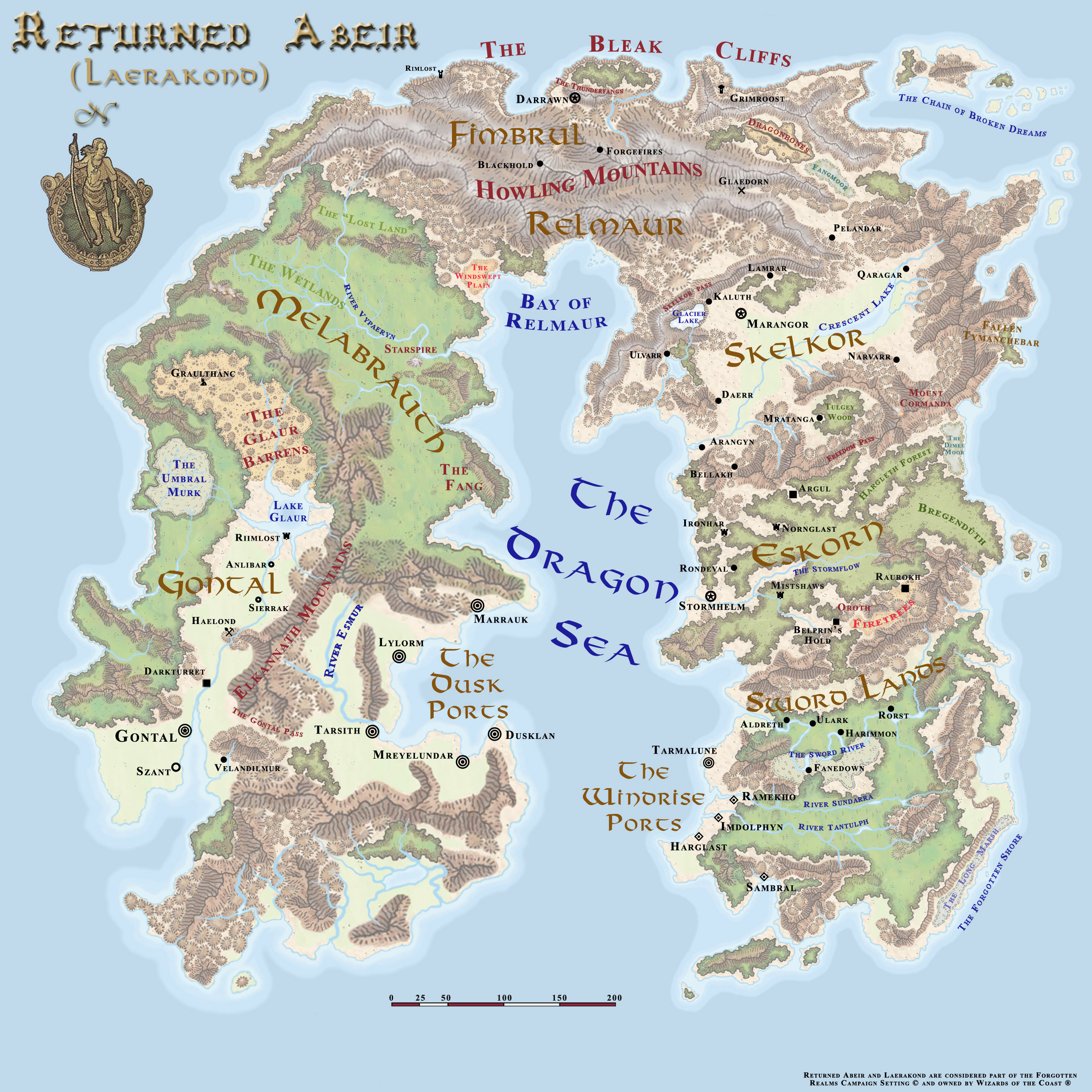 5E Map of Abeir?