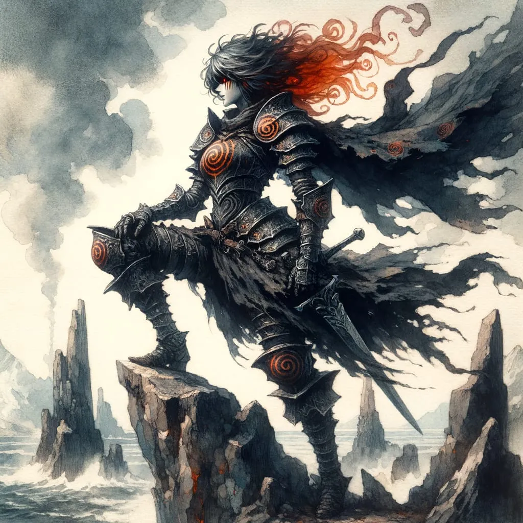 armored_fire_woman_final.webp | EN World D&D & Tabletop RPG News & Reviews