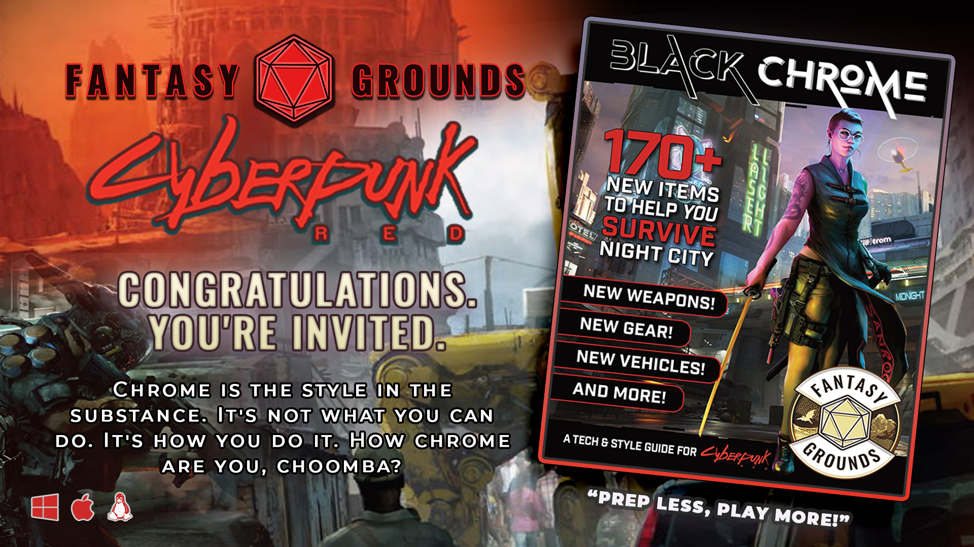 Cyberpunk Red Black Chrome.jpg | EN World Tabletop RPG News & Reviews