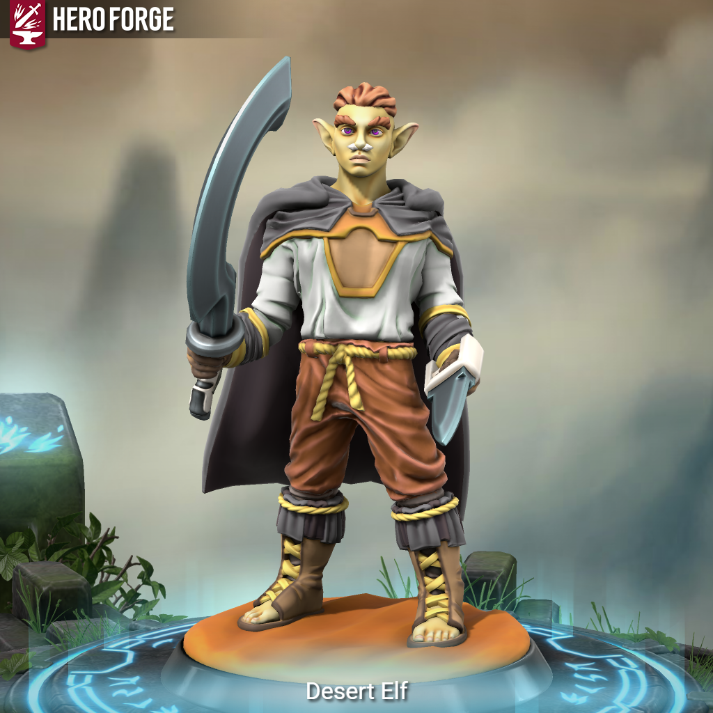 Desert Elf.png | EN World D&D & Tabletop RPG News & Reviews
