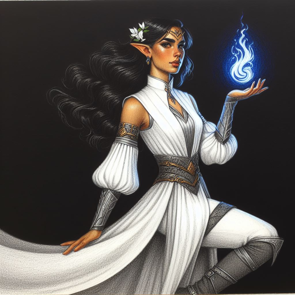 Female Elf Mage in White 71.jpg | EN World D&D & Tabletop RPG News ...