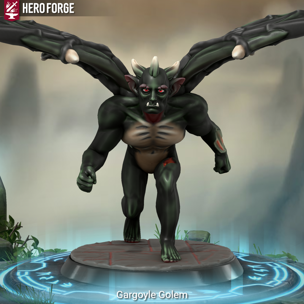 Gargoyle Golem_Hero Forge.png | EN World D&D & Tabletop RPG News & Reviews