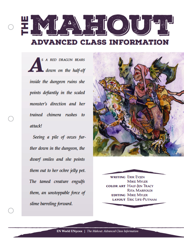 mahout2.jpg | EN World D&D & Tabletop RPG News & Reviews